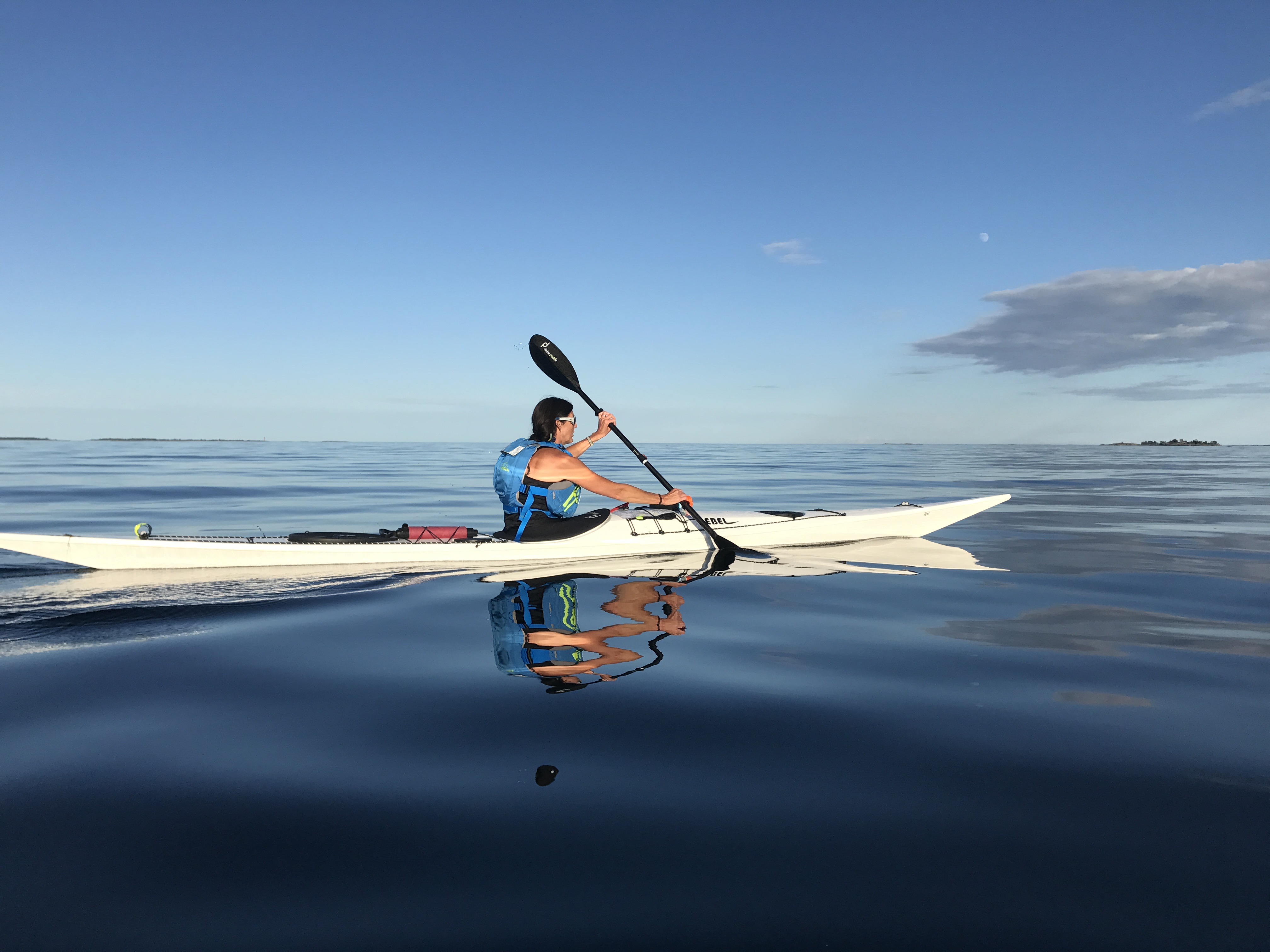 Rebel Kayaks Greenland TOC White/Turquoise | Ostkustenkajak